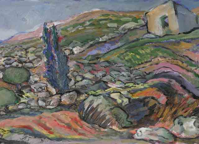 "Samariah" - a painting by Inna Gershov Slutsky